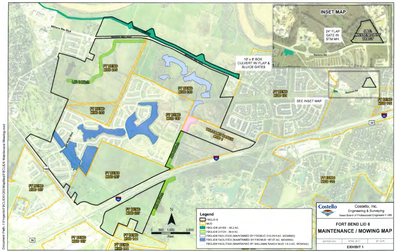 About – Fort Bend County Levee Improvement District 6